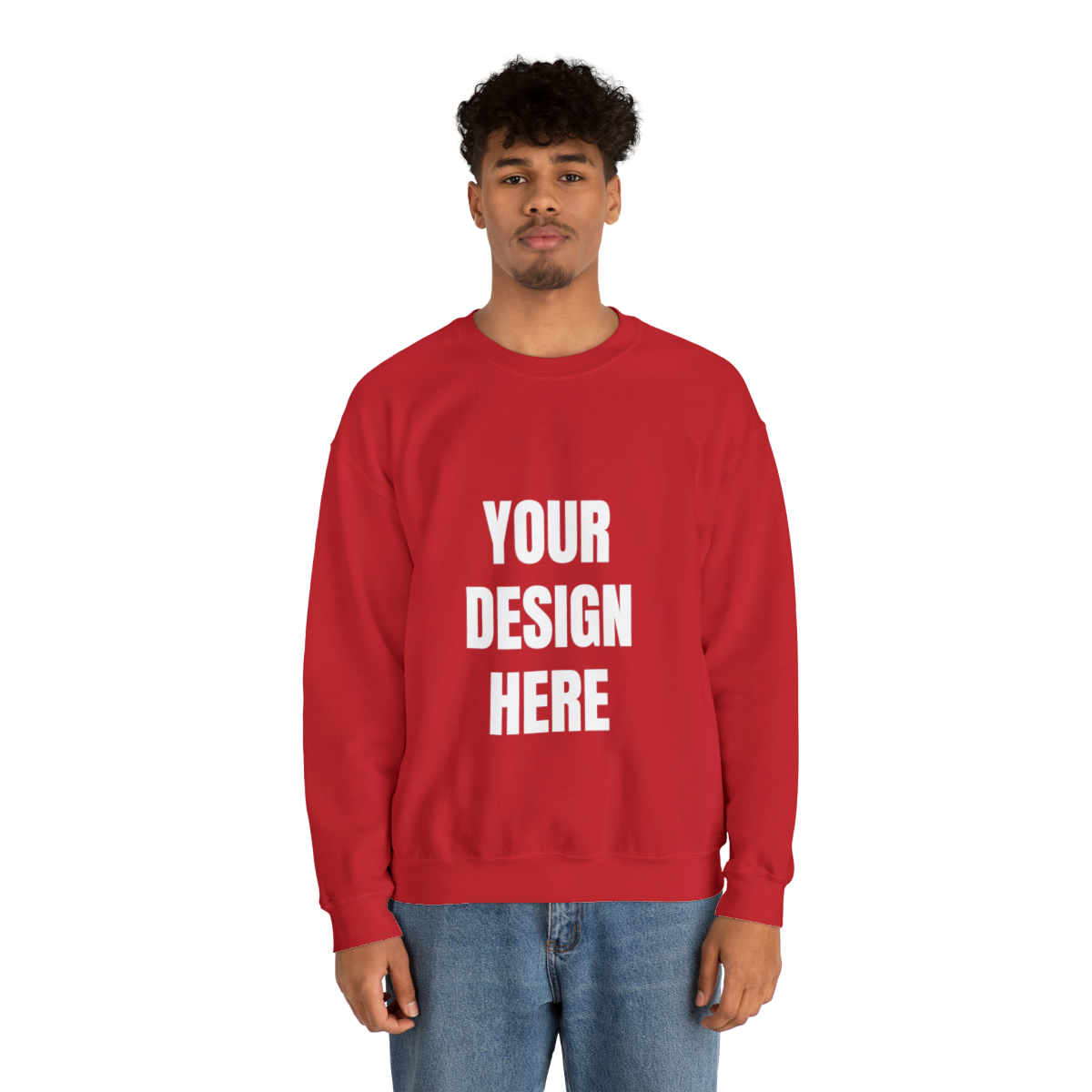 Custom Print Sweatshirt • Create a Personalized Sweatshirt
